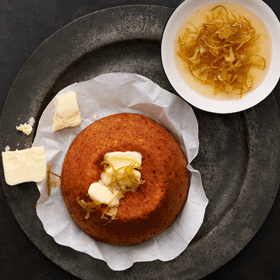 Sweet cornbread with parmesan ice cream | Woolworths.co.za