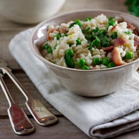 Risotto with peas and bacon | Woolworths.co.za