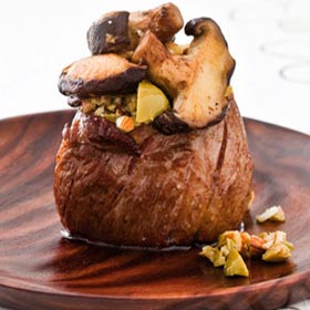 Fillet steak with tapenade and shiitake | Woolworths.co.za