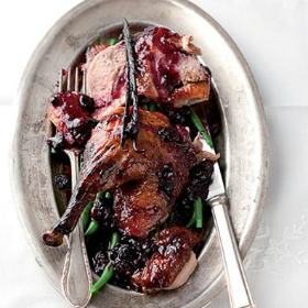 Sticky-sweet duck with blueberry glaze | Woolworths.co.za