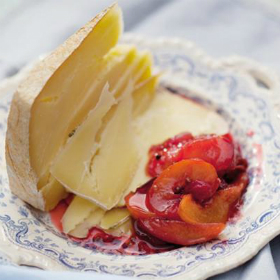 Verjuice poached nectarines & cheese | Woolworths.co.za
