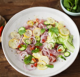 Sassi green-listed yellowtail crudo | Woolworths.co.za