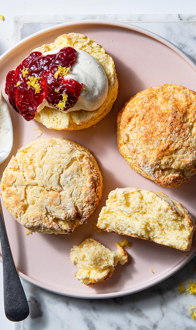 Amasi scones with vanilla whipped cream | Woolworths.co.za