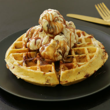 Chocolate speckled waffles | Woolworths.co.za