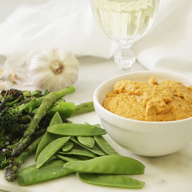 Grilled Summer Vegetables & Roasted Red Pepper Hummus | Woolworths.co.za