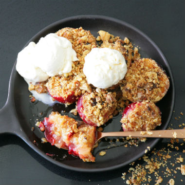 Stone fruit crumble | Woolworths.co.za