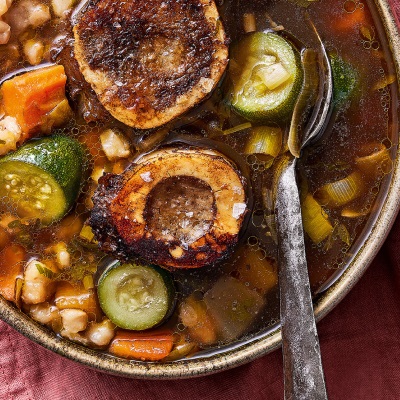 Vegetable soup with samp & marrow bones | Woolworths.co.za