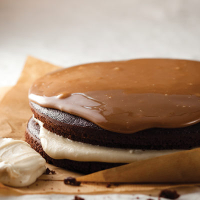 Chocolate cake with caramel icing | Woolworths.co.za