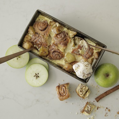 Cinnarusk and apple bread and butter pudding | Woolworths.co.za