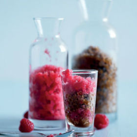 Layered raspberry and mocha granita | Woolworths.co.za