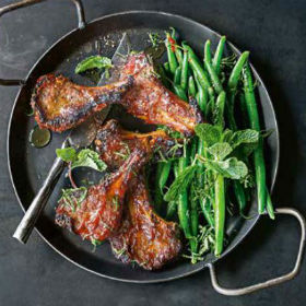 Maple, ginger and mango glazed lamb chops | Woolworths.co.za