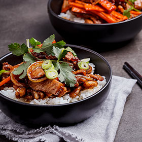 Yakiniku Beef Bowl with Kobe BBQ sauce | Woolworths.co.za