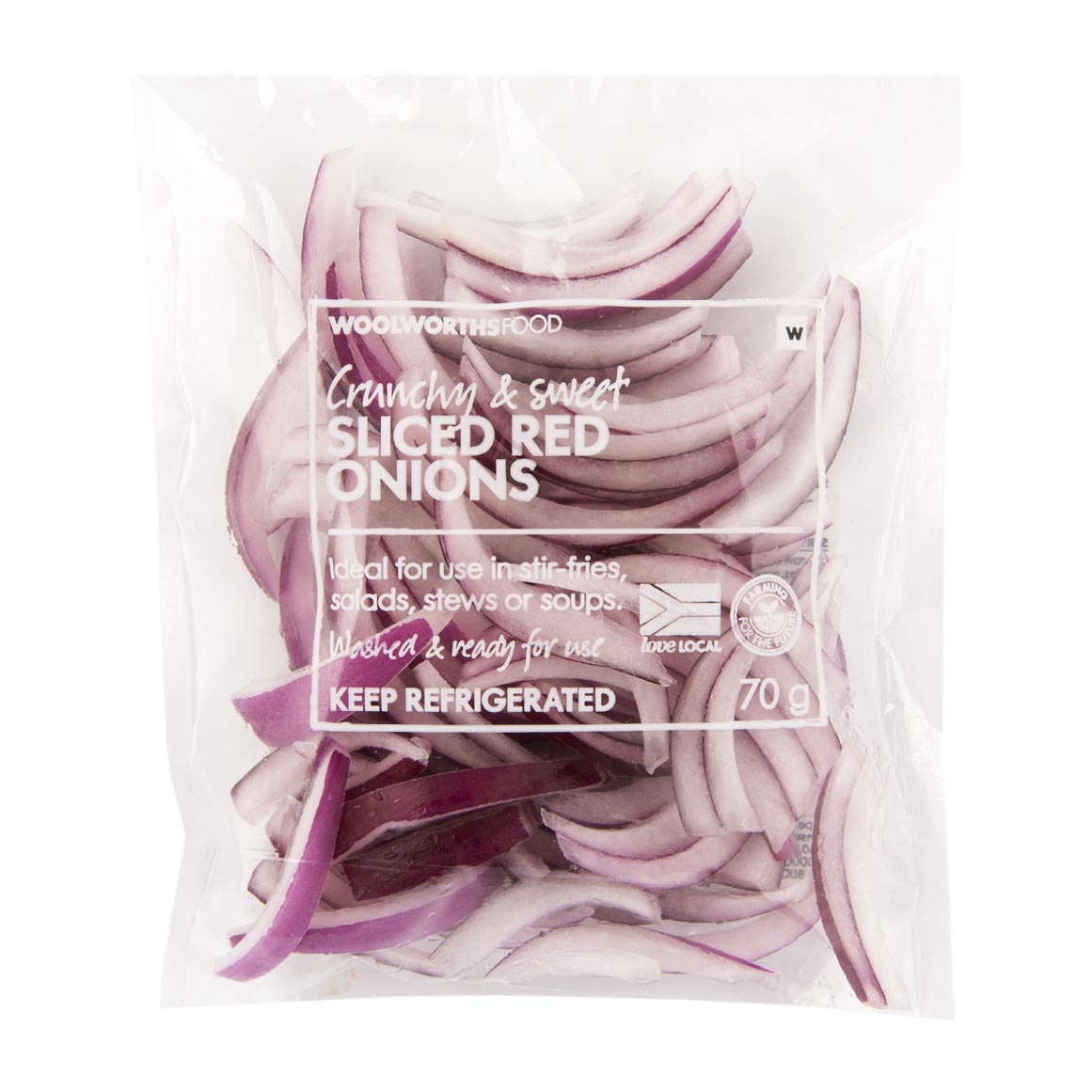Sliced Red Onions