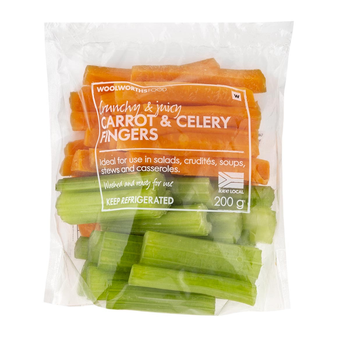 Celery And Carrot Sticks